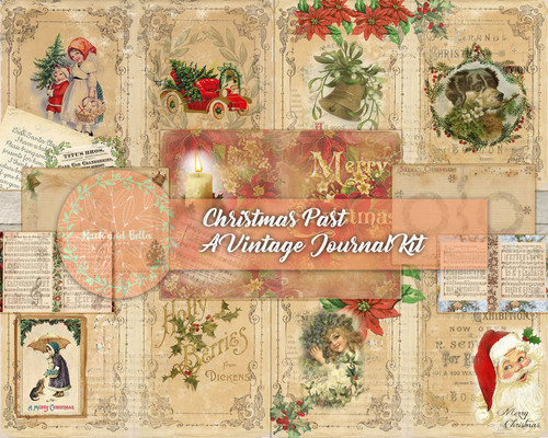 2021 Christmas Past Digital Kit A-Z Collaboration Kit | RachandBella Crafts