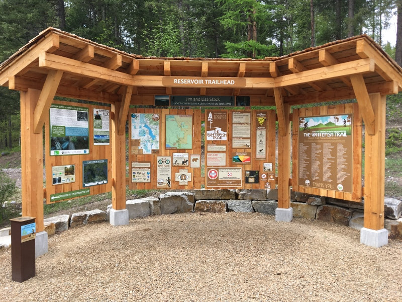 Reservoir Trailhead Opens!