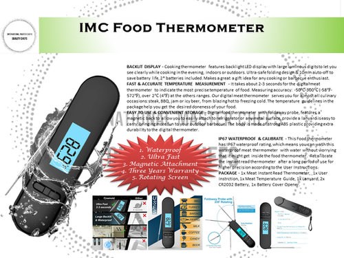 IMC Food Thermometer | Inter Master Chefs