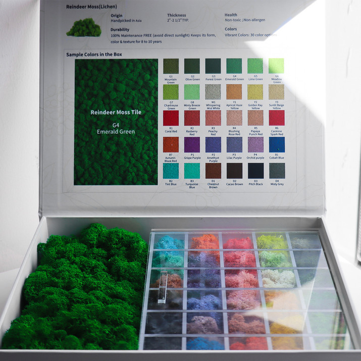 Request a Moss Sample | Moss Material | Wildleaf