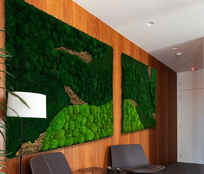 moss wall panel
