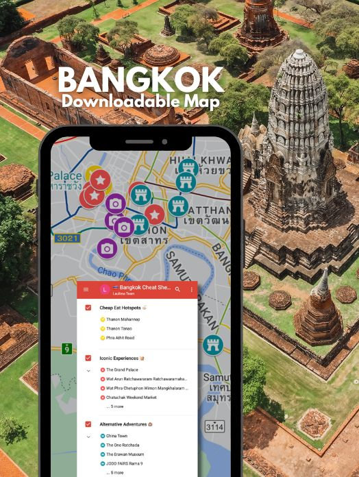 🇹🇭 Downloadable Map: Bangkok