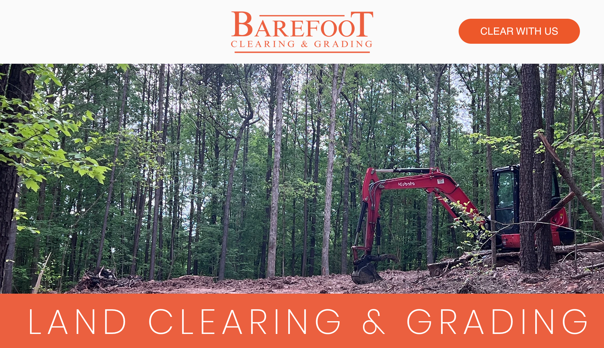 Barefoot Grading | Land Clearing and Grading