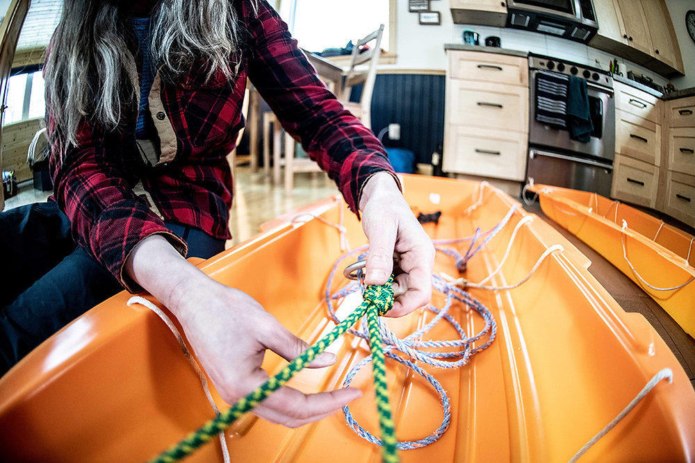 Rigging & Lashing a Sled