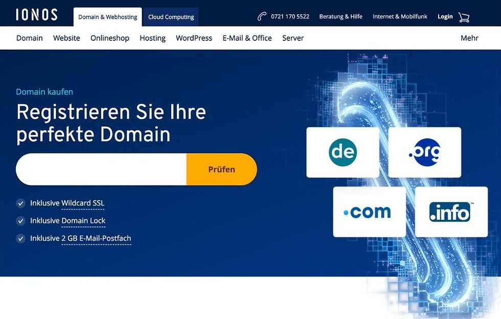 Ionos Website erstellen - Das ultimative Tutorial mit Video