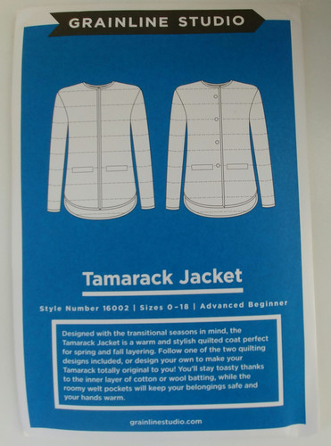Tamarack Jacket pattern | quiltsplus