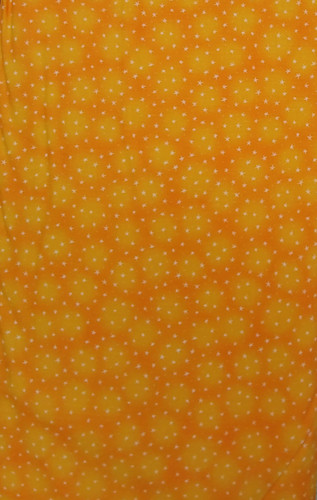Pocketful of Sunshine orange starlet fabric by the yard | quiltsplus