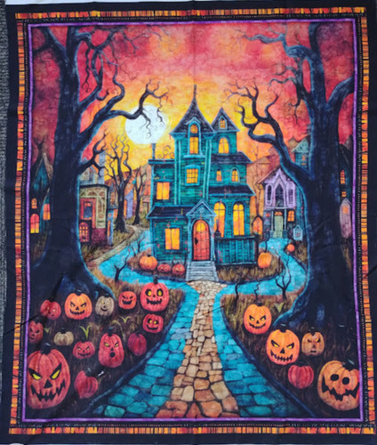 Creepin'It Real panel | quiltsplus