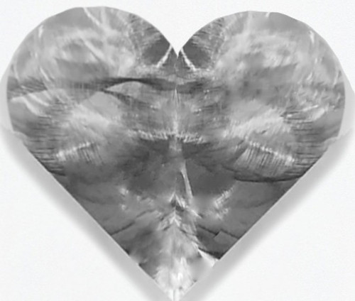 Heart 4x4 Ornament | lookmanostand