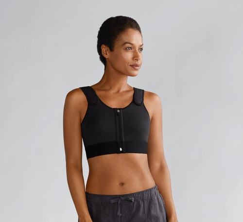 Amoena Patricia Compression Vest Black | Traceyg