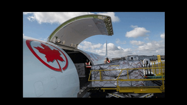 Air Canada Cargo operates first freighter flight to Madrid