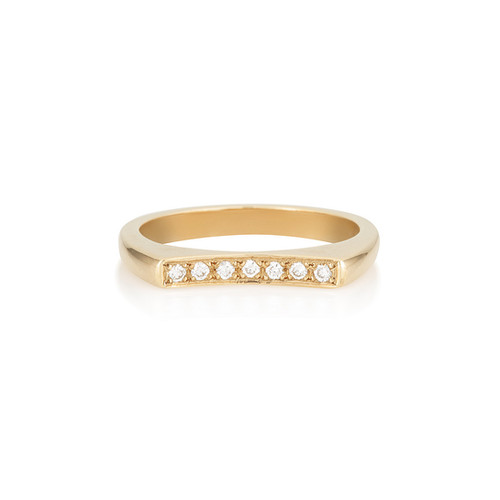 Diamond Swoop Ring | AinsleyFineJewellery