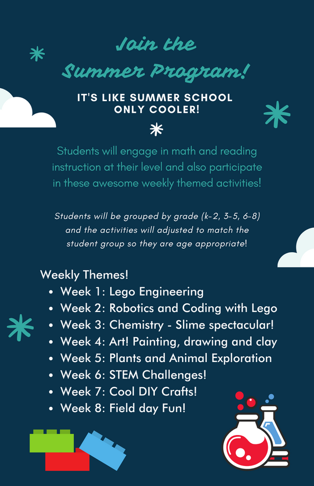 All NEW Summer Program!