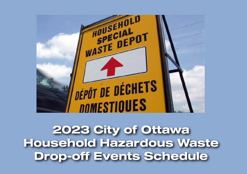City Releases 2023 Schedule For Household Hazardous Waste Drop off Events City Releases 2023 Schedule For Household Hazardous Waste Drop off Events