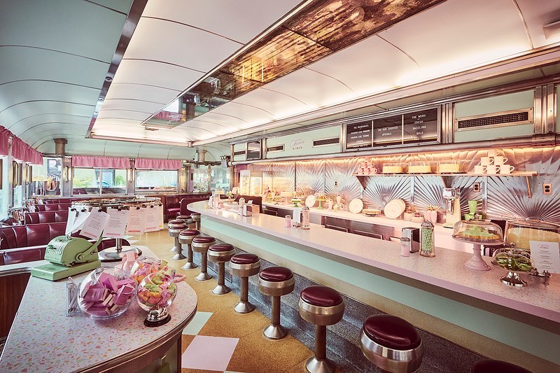 Chanel Lucky 'Chance Diner' Eau Fraîche Pop-Up, Williamsburg New York ...