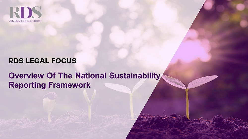 Overview Of The National Sustainability Reporting Framework