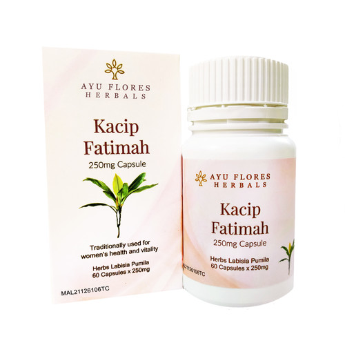 Kacip Fatimah Capsule Bottle | Ayu Flores Herbals