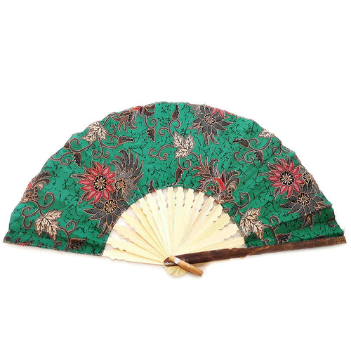 Traditional Batik Hand Fan (50 Pieces)