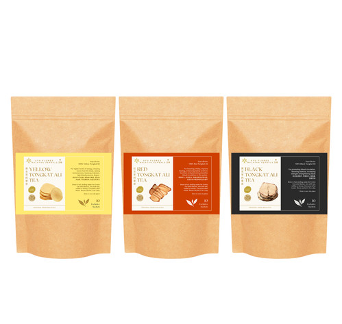 3 Types Tongkat Ali Tea Sachets (3 Gift Packs Promo) (Per Pack 10 ...