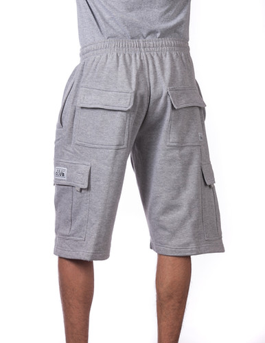 Fleece Cargo Shorts | Pro Club Clothing