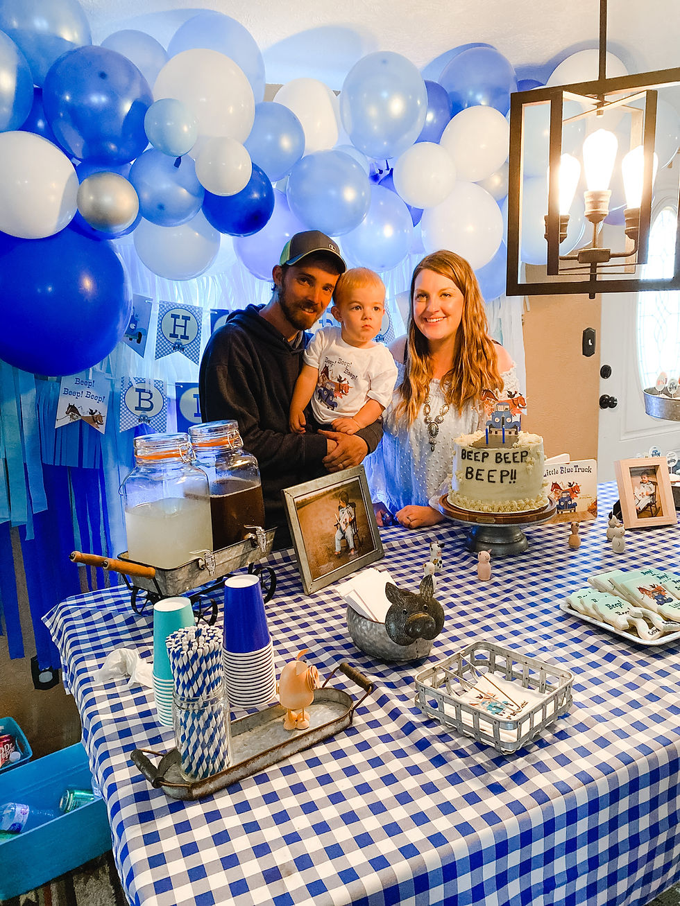 Little Blue Truck Birthday Party little-blue-truck-birthday-party