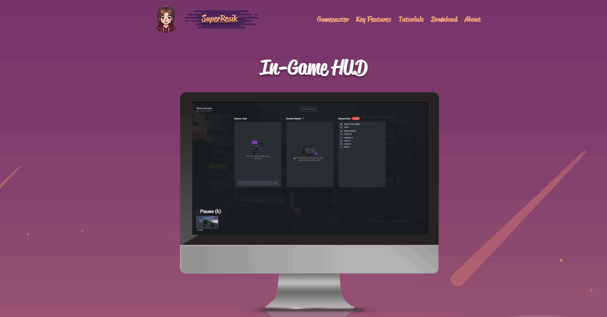 Gamecaster | In-Game HUD