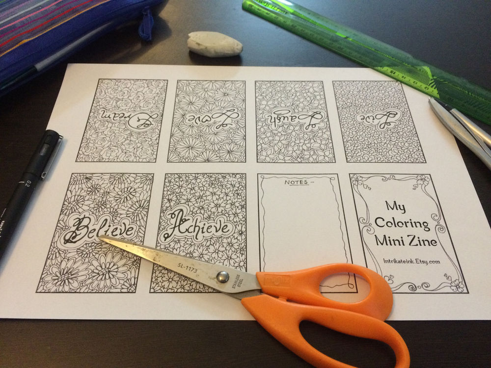 How to create a Mini Zine in 9 easy to understand steps