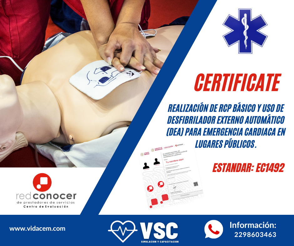 Certificación en RCP | VSC CAPACITACIÓN
