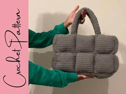 Puff Tote Bag | Crochet Pattern | Ann's Closet