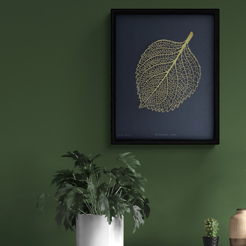 Hydrangea Leaf papercut | BBpapercuts