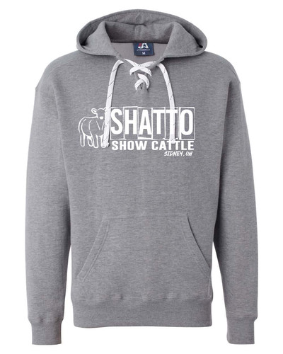 Shatto - Adult/Unisex - Lace Up Hoodie - JA8830 | The Farm Printing