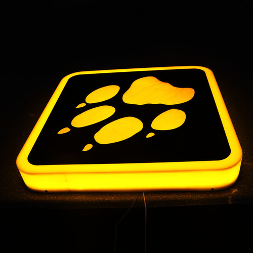 Custom LED Logo Sign, lightbox for logo, custom light box sign, light ...