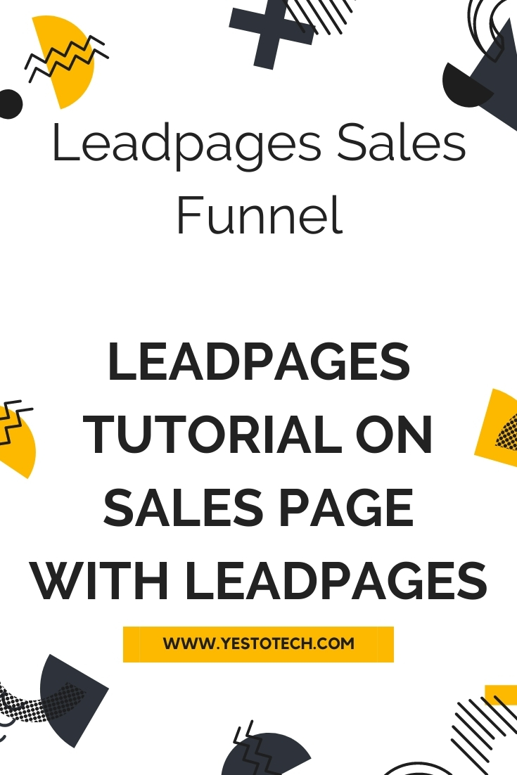 Leadpages Sales Funnel: Leadpages Tutorial On Sales Page With Leadpages ...