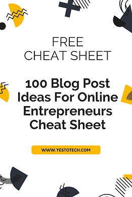 Resources - Yes To Tech