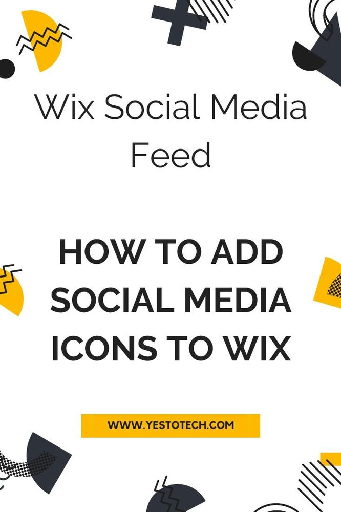 Wix Social Media Feed: How To Add Social Media Icons To Wix