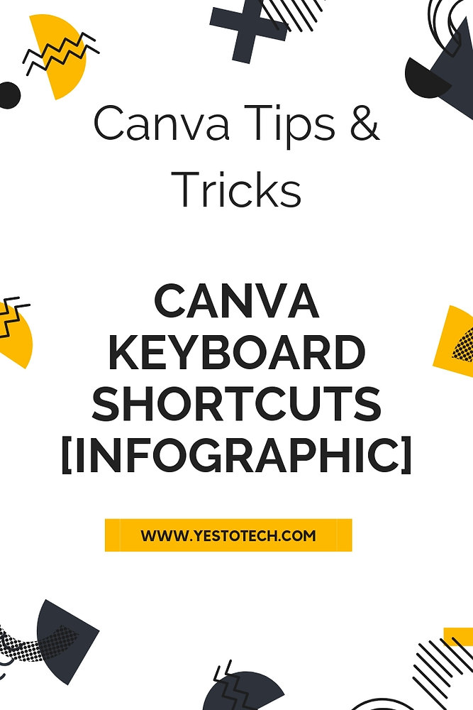 Canva Tips & Tricks: Canva Keyboard Shortcuts [INFOGRAPHIC]