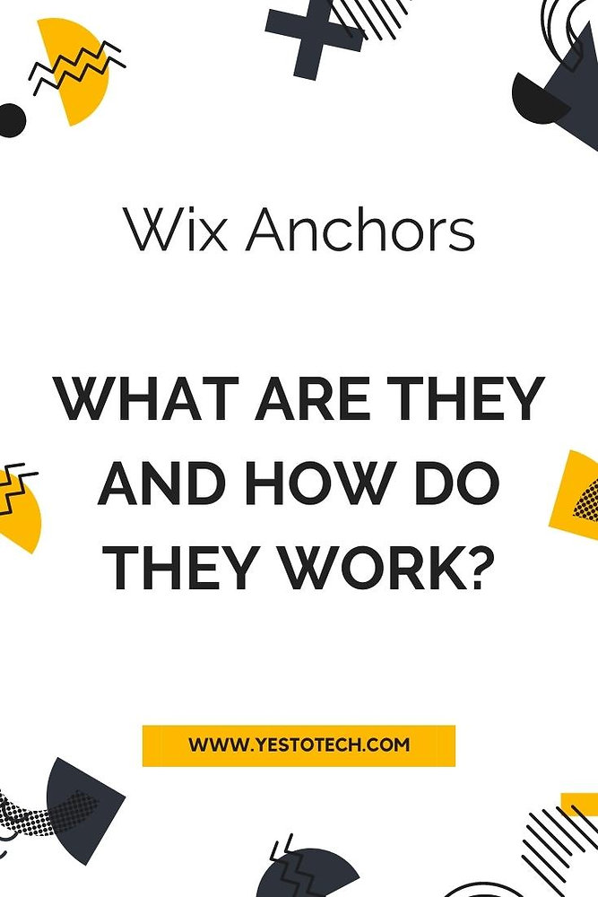 Anchors Wix How To Add Anchors In Wix For Effortless Navigation Anchors Wix How To Add Anchors In Wix For Effortless Navigation