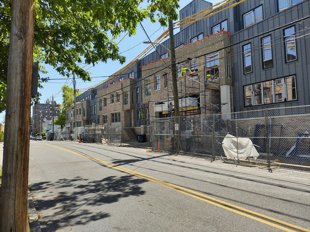 Construction Progress at 33 Calvert