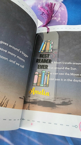 Acrylic Bookmarks (set of 2) | PartyFrenzyCreations