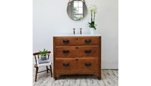 Edwardian Vintage Vanity Unit | Revived And Restored