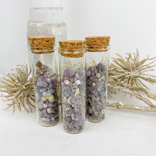 Grape Agate Mini Cluster Jars | Ethereal Collections