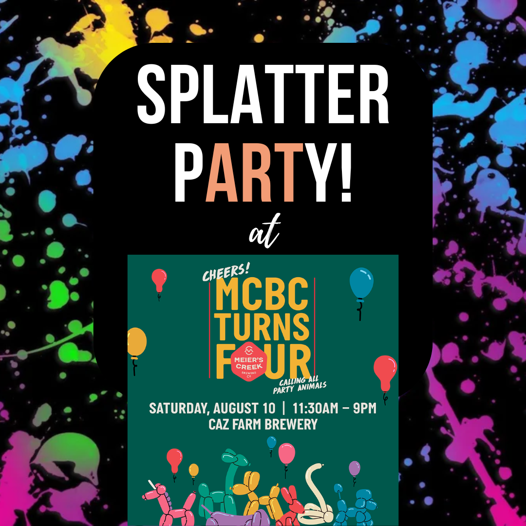 Special Event! Splatter pARTy at MCBC's 4th Birthday! | Right Mind Syracuse