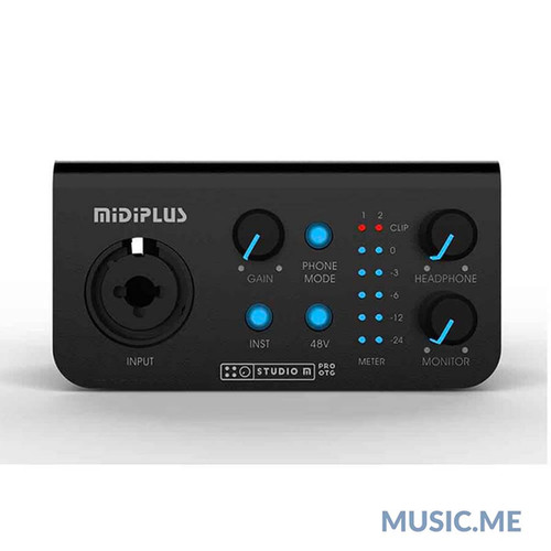 ออดิโออินเตอร์เฟส Midiplus Studio M Pro OTG | ผ่อน0% นาน10เดือน | สั่ง ...