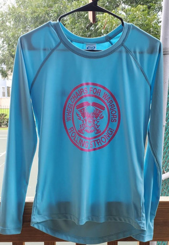 Women's Long Sleeve Dry-Fit Blue | W4W