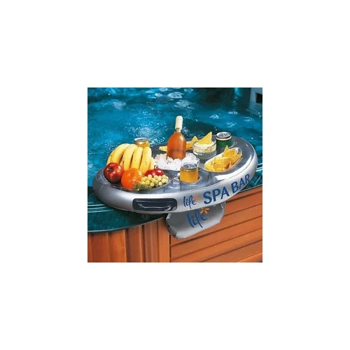 Floating inflatable hot tub refreshment bar | Hydropool by Hi Tech