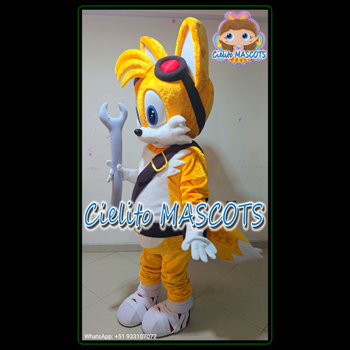 TAILS PLUSH of SONIC Mascot - Costume | Cielito MASCOTS