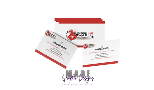 Double Sided Business Card | M.A.D.E IMPRESSIONS