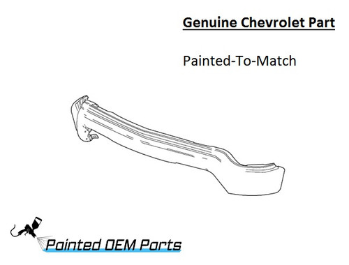 Painted 2022-2026 Chevrolet Silverado 1500 Front Bumper | Genuine OEM