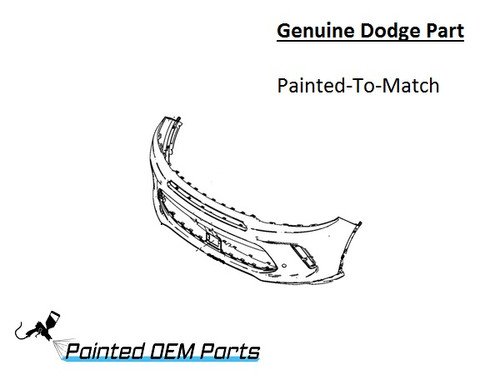 Painted 2023-2025 Dodge Hornet Front Bumper | Genuine OEM