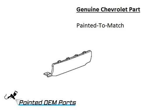 Painted 2024-2026 Chevrolet Traverse Rear Hitch Cover | Genuine OEM